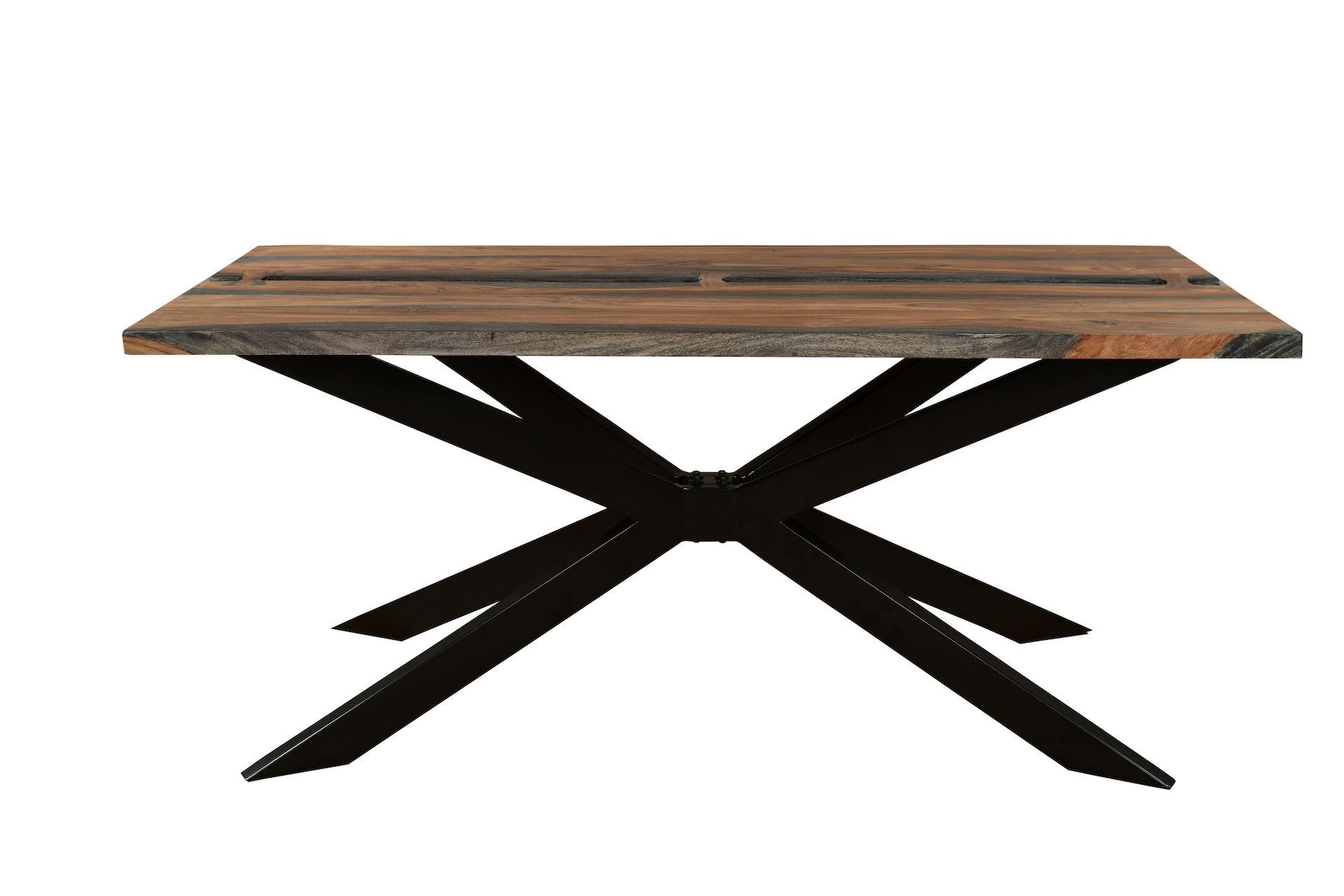 Live Edge Split Dining Table 1.75m - Goa — Indigo Home and Gift