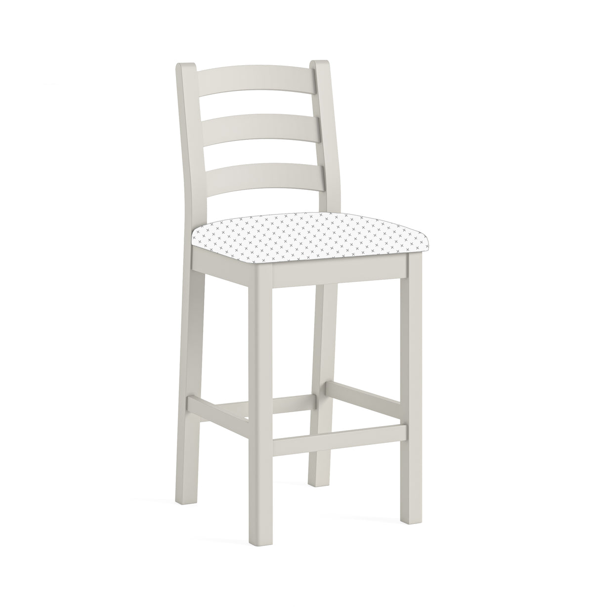 Dunkirk Painted Bar Stool — Indigo Home and Gift