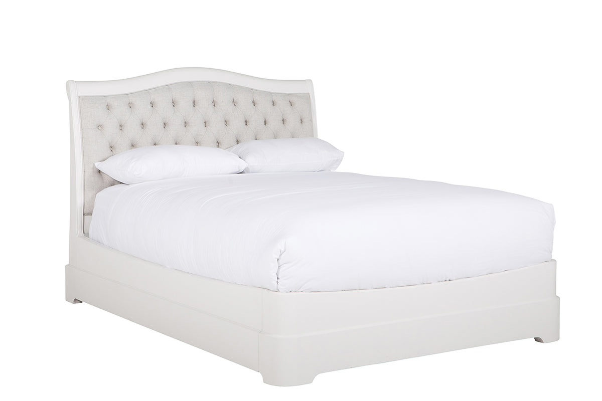 Sable 6ft Bed - Bone — Indigo Home and Gift