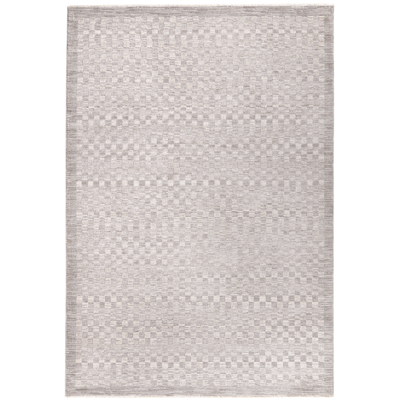 Lauren Check Grey/Silver — Indigo Home and Gift